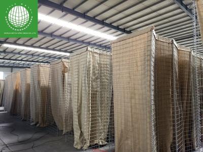 Cina Barriera militare 4.5mm Geotextitle beige di altezza 2.5m per l'esercito in vendita