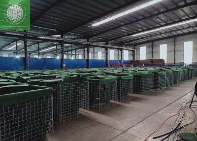 Cina Barriera militare inossidabile galvanizzata 3x3 riempita di parete della difesa dell'inondazione della sabbia fine in vendita