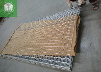 Cina Il suolo Galfan ha ricoperto la parete del bastione di Hesco, barriera difensiva 4.5mm in vendita
