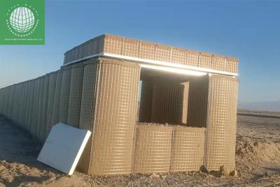 Cina 4.0mm hanno saldato la parete di Mesh Military Barrier Flood Defense del filo di acciaio in vendita
