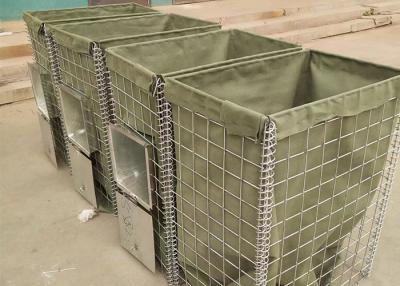 中国 溶接されるさび止めのGeotextileによって並べられるhescoの軍の障壁の有効 販売のため