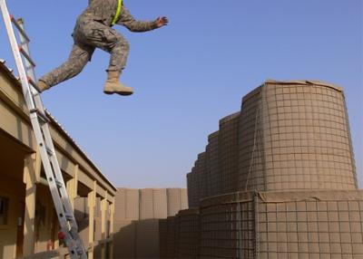 Cina Barriere difensive di Hesco del cavo di mil 9 5.0mm per i punti di osservazione in vendita