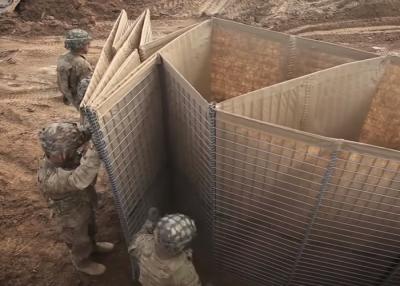 Cina Barriera militare Hesco dei contenitori rispettosi dell'ambiente dello SGS facile trasportare in vendita