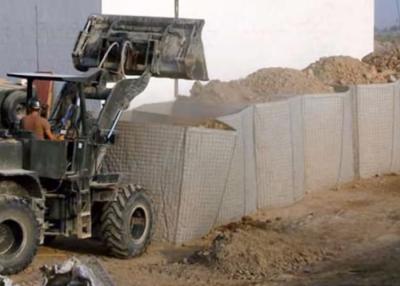 Cina La parete militare riciclabile inossidabile ZnAl delle barriere di Hesco del foro quadrato ha ricoperto in vendita