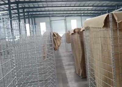 Cina Prova ZnAl dell'acqua di mare che ricopre colore militare del deserto della parete del bastione di mil 7 Hesco della barriera in vendita