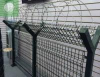 China High Security Galvanized Steel Welded Wire Fence for sale