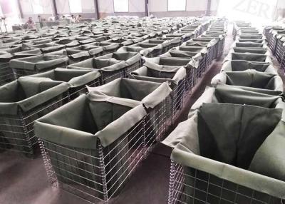 Cina barriera galvanizzata difensiva militare del gabbione della immersione calda delle barriere di 3m in vendita