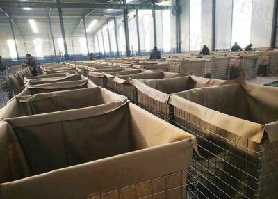 Cina barriera galvanizzata difensiva militare del gabbione della immersione calda delle barriere di 3m in vendita