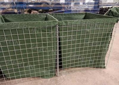 Cina I muri di sostegno del contenitore militare di cavo di verde 1.0m hanno galvanizzato Mesh Gabion Baskets saldato in vendita