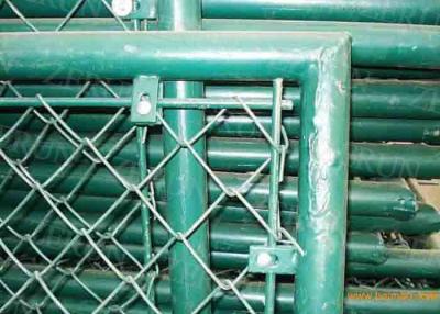 Cina Il PVC del recinto del collegamento a catena del metallo di 9 calibri ha ricoperto il recinto del collegamento a catena del cavo in vendita