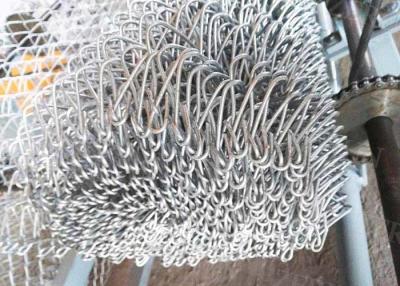 Cina cavo Mesh Fencing, rete metallica del giardino di 55*55mm del collegamento a catena del traliccio in vendita