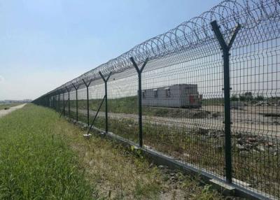 Cina Il PVC di Welded del recinto del confine del metallo di alta sicurezza ha ricoperto la recinzione del collegamento a catena in vendita