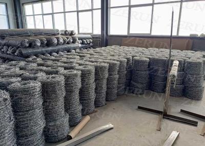 Cina ciclone galvanizzato 1*10m Mesh Fencing With Barbed Wire di pagina 2.5mm in vendita