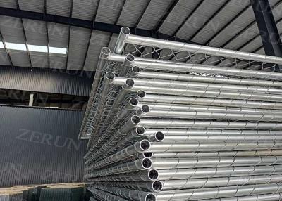 Cina ciclone galvanizzato 1*10m Mesh Fencing With Barbed Wire di pagina 2.5mm in vendita