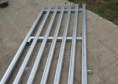 Cina 2.75m W d'acciaio Pale Straight Head Metal Palisade che recinta la immersione calda hanno galvanizzato in vendita