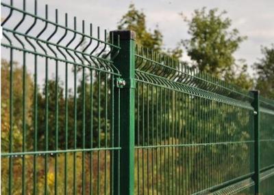China Groene Decoratieve 3d Tuin 4mm Gebogen Metaalomheining Panels Te koop