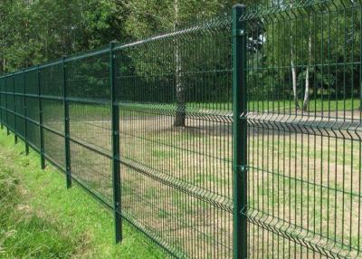China De vouwbare Groene Met een laag bedekte 6MM 3D Omheining Panel van Tuinpvc Te koop