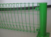 China 8 Foot Rectangular Hole 4-5mm Diameter Roll Top Mesh Fencing for sale