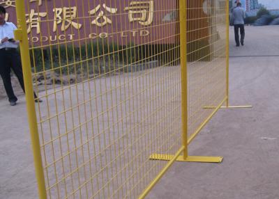 China 3mm heißer eingetauchter galvanisierter vorübergehender Metallzaun Welded Australian Standard zu verkaufen