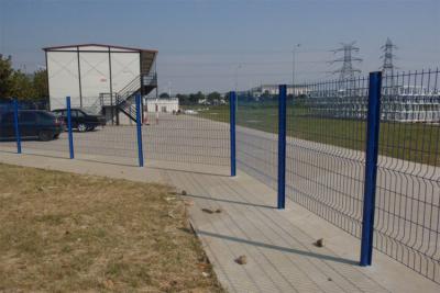 Cina Posta blu della pesca 2 delle volte di altezza d'acciaio all'aperto di Mesh Garden Fencing 1.5m in vendita