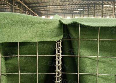 Cina Gabbione galvanizzato Hesco Mil2 0.61h*0.61w*1.22ml 3.8mm del filo di ferro in vendita