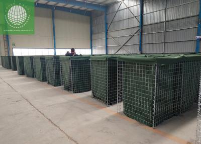 Cina Quadri la barriera difensiva militare del foro 4.0mm allineata con il geotessuto resistente in vendita