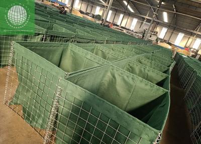 Cina Caldo del gabbione di mil 4 4.0mm Hesco immerso ha galvanizzato per controllo delle inondazioni in vendita