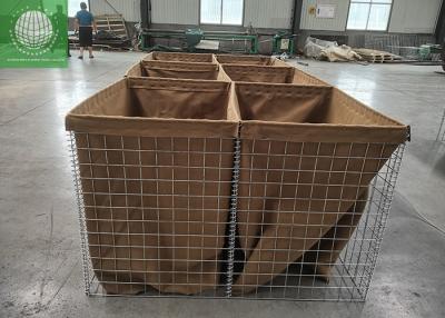 中国 石で満ちている熱い浸された電流を通された軍の障壁の洪水制御 販売のため
