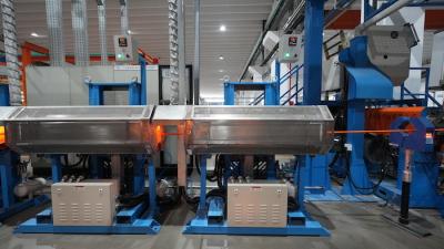 China 400kg/h Silicone Wire Extrusion Line with 30kW AC Drive for φ9-φ28mm Cable Production for sale