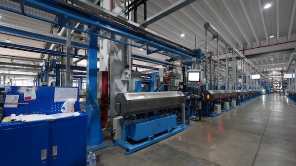 Quality 6mm-24mm Finished Outer Diameter Wire Extrusion Machine 80m/Min for sale