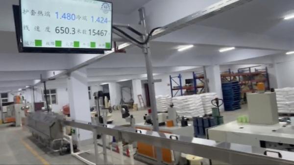 Quality Automotive Wire High Speed Extrusion Production Line 1500m/min for sale