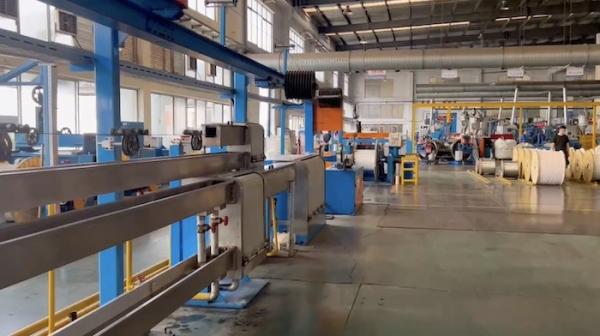 Quality LSOH XLPE Photovoltaic Wire String One Step Wire Extrusion Line 200m/Min for sale