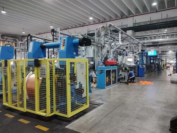 Quality 1.5mm-20mm Applicable Conductor Core Wire Diameter Cable Extrusion Line for sale