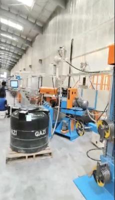 중국 최대 300m/분 설계 속도 PVC 케이블 압출기 기계 케이블 압출 라인 판매용