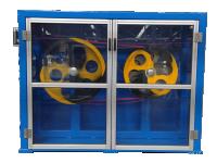 China Double Wheel Capstan Cable Puller / Wire Puller With High Speed for sale