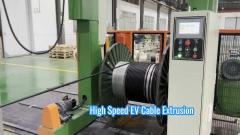 High Speed EV Cable Extrusion Line PVC TPE TPU XLPE