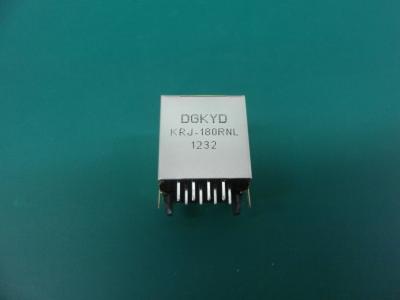 Китай 1 x 1 порт прямоугольное DVR RJ45 определяет порт без степени 18.75mm СИД 180 продается