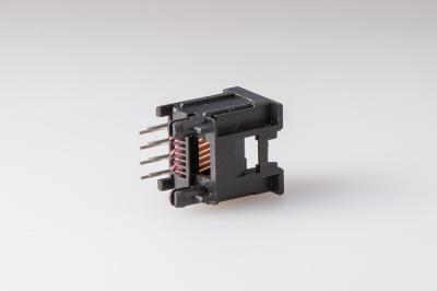 中国 プラスチック 4P4C/6p6c/8P8C RJ45 ModularJack の上は女性の単一の港に入ります 販売のため