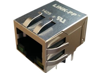 China XRJG-01J-1-D34-110-TO RJ45 magnetischer RJ45 Jack 100M Fernsehapparat-Kasten LPJ0138GDNL zu verkaufen
