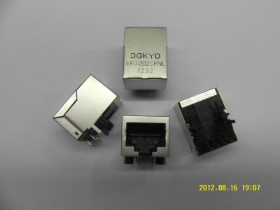 Cina Singola Ethernet Jack del porto RJ45 con il trasformatore/connettore di gigabit RJ45 in vendita