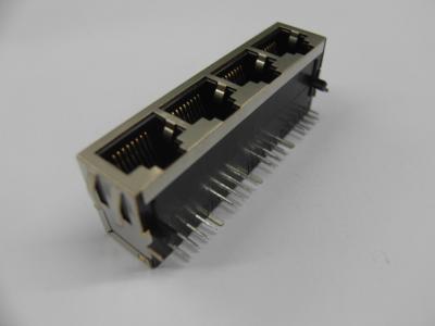Cina 8 modulo di Pin 4-Port RJ45 Jack in vendita