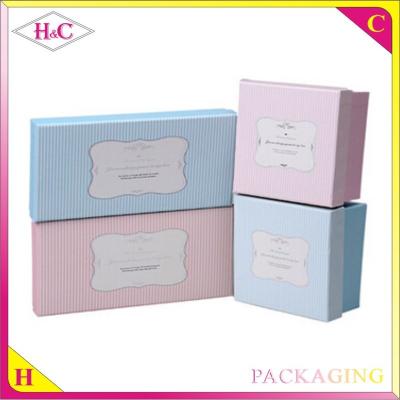 China Handmade reusable luxury paper gift box for sale