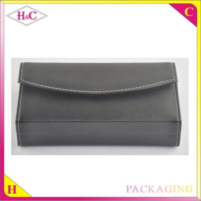 China Handmade luxury leather pen packaging box for sale