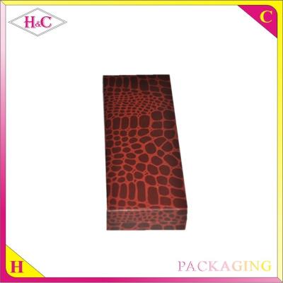 China Wholesale and manufacture red leather pen box for sale