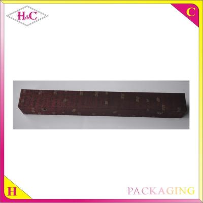 China Handmade luxury paper pen and painting display box for sale