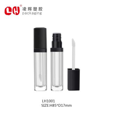 China wholesale empty square cylinder lipgloss tube for sale