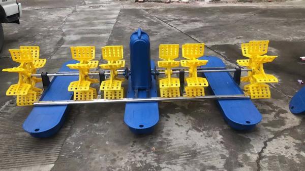 Quality Lightweight Water Wheel Aerator With Plastic Impellers For Shallow Pond Aquaculture for sale
