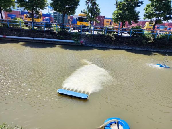 Quality APP Control Water Aeration Equipment Micro Nano Aerator For Odorous River Treatment for sale