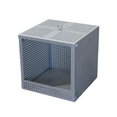 China Uninterrupted Filtration Basket Grille With Anti Clogging Inverted Trapezoidal Bars for sale