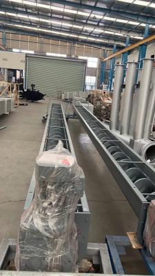 China Anti Clogging Shaftless Screw Conveyor Fully Sealed Design For Wastewater Treatment for sale